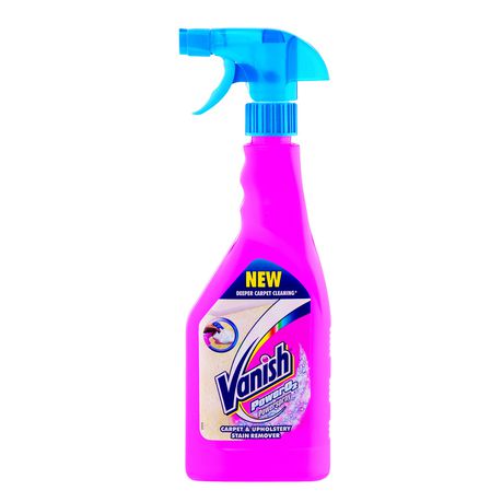 Vanish Power O2 Power Spray - Carpet & Upholstery Stain Remover - 500m ...