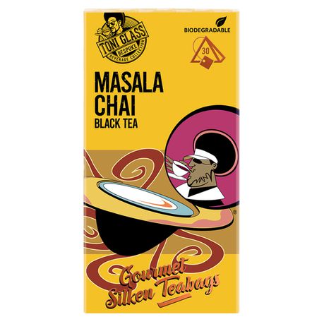 Toni Glass 30-Piece Masala Chai Gourmet Silken Teabags – The Daily Sale ...